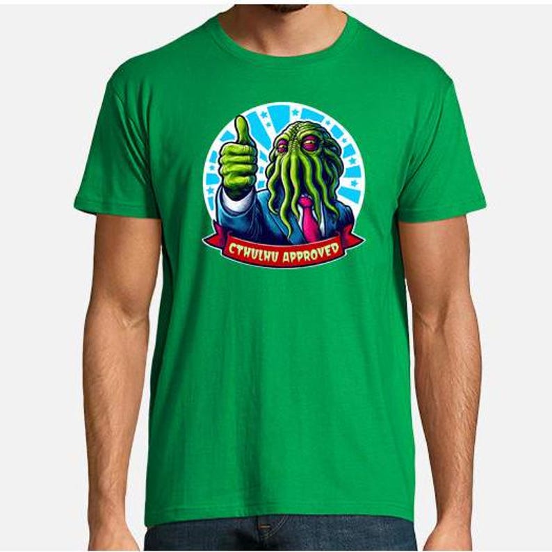 CTHULHU Approved Clipart. Monster Lovecraft Sic-fi Transparent ...