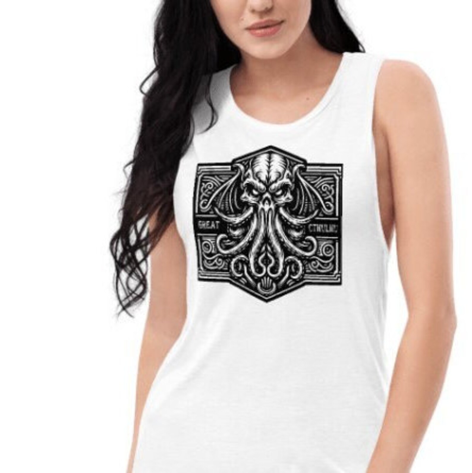 Cthulhu Emblem SVG PNG Kraken Lovecraf Call of Cthulhu Vector H. P ...