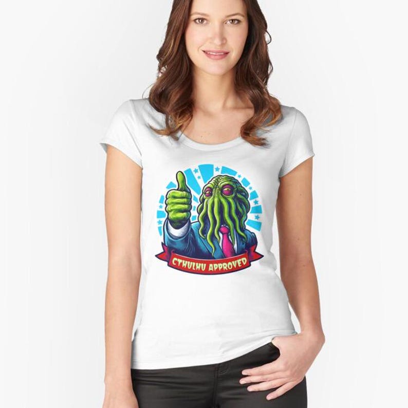 CTHULHU Approved Clipart. Monster Lovecraft Sic-fi Transparent ...