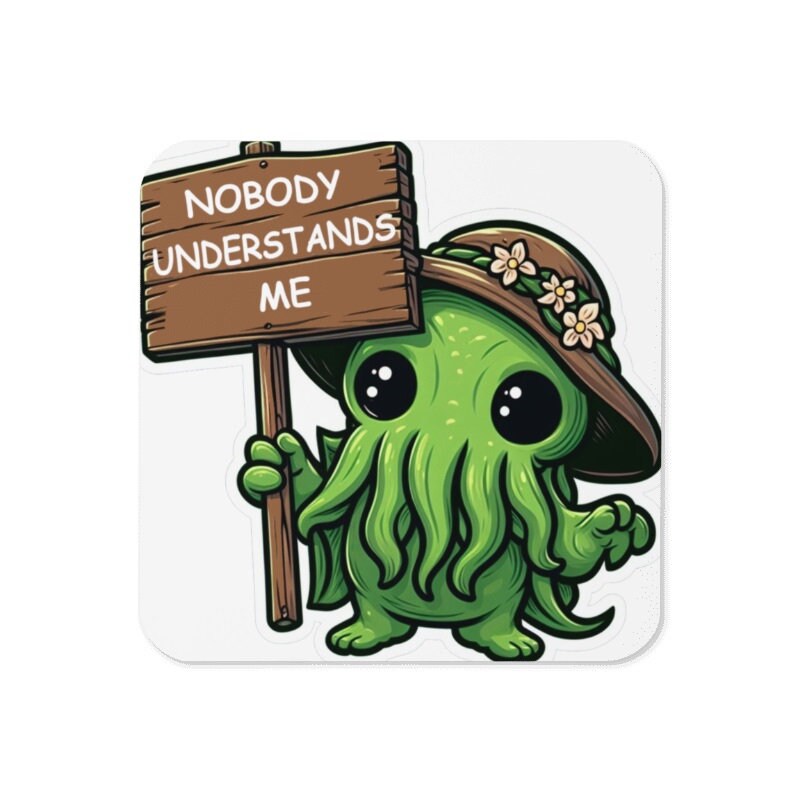 Cute Funny Cthulhu BUNDLE PNG. Clipart. Commercial Use. Stickers ...