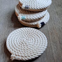 Laser Etched Natural Slate Nautical Coasters - Set of (4) - Etsy Canada
