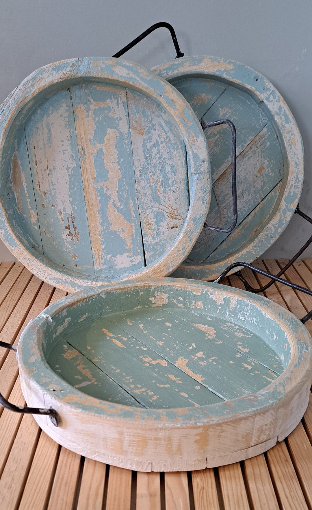 Wood Tray,decorative Tray,coastal,nautical,farmhouse,distressed,shiplap ...