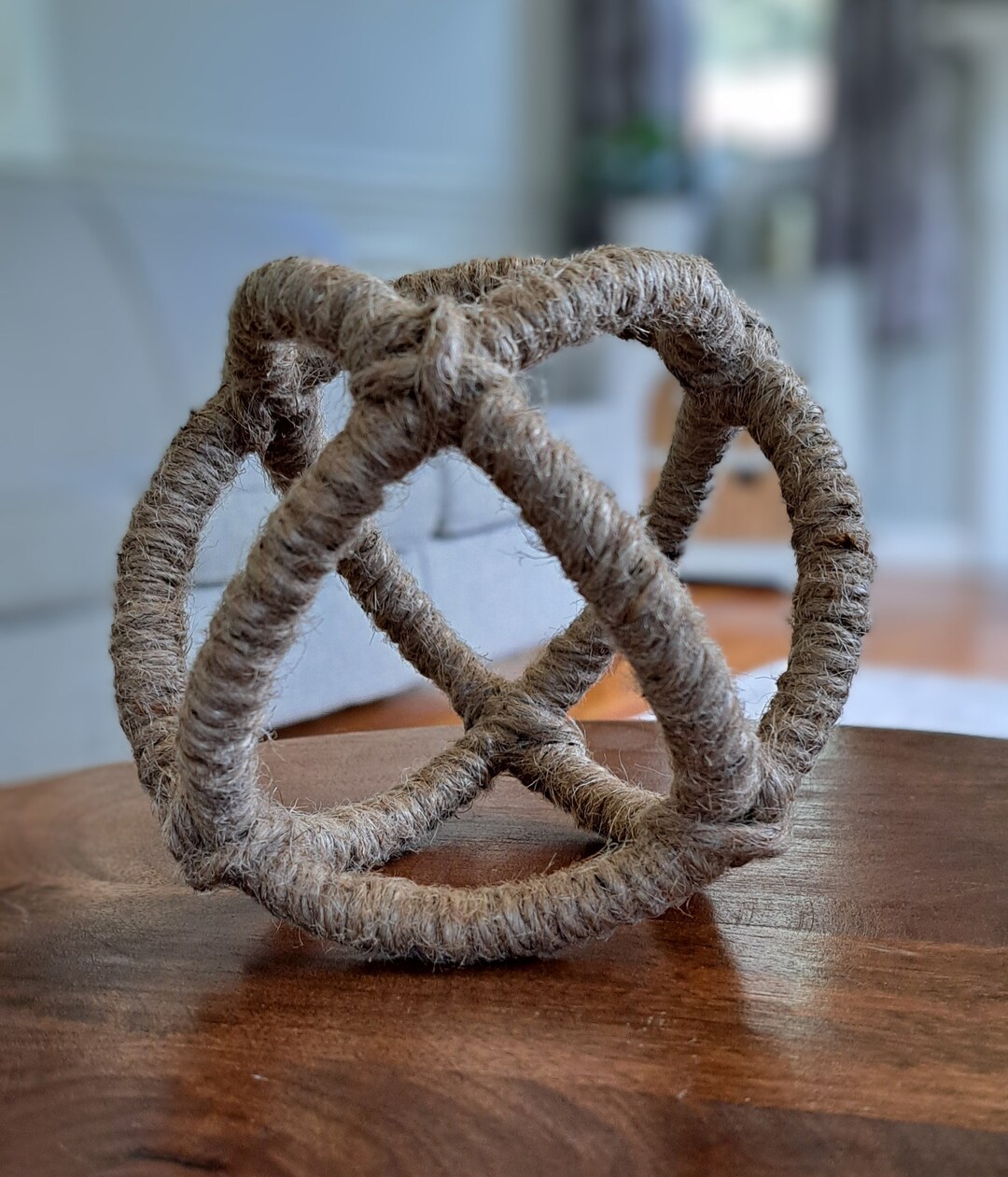 Decorative Ball,nautical Knot,rope Sphere,beach Decor,texture Ball ...