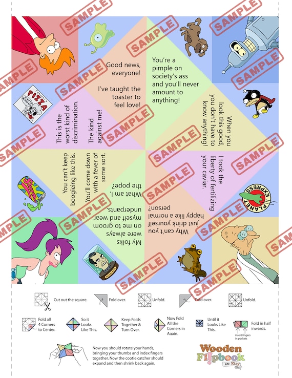 Home & Living Wall Hangings Classroom Activity Worry Fortune Teller ...