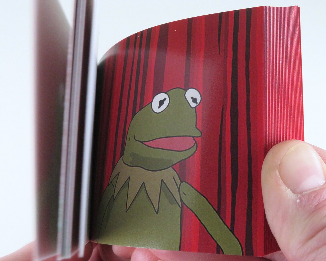 KERMIT FLIPBOOK Paper 3 X 4 32 Page Flip Book - Etsy