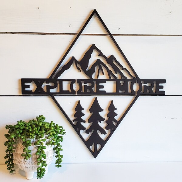 Explore Sign - Etsy
