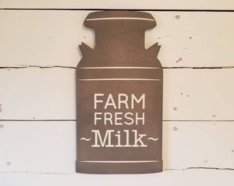 Milk can decor | Etsy