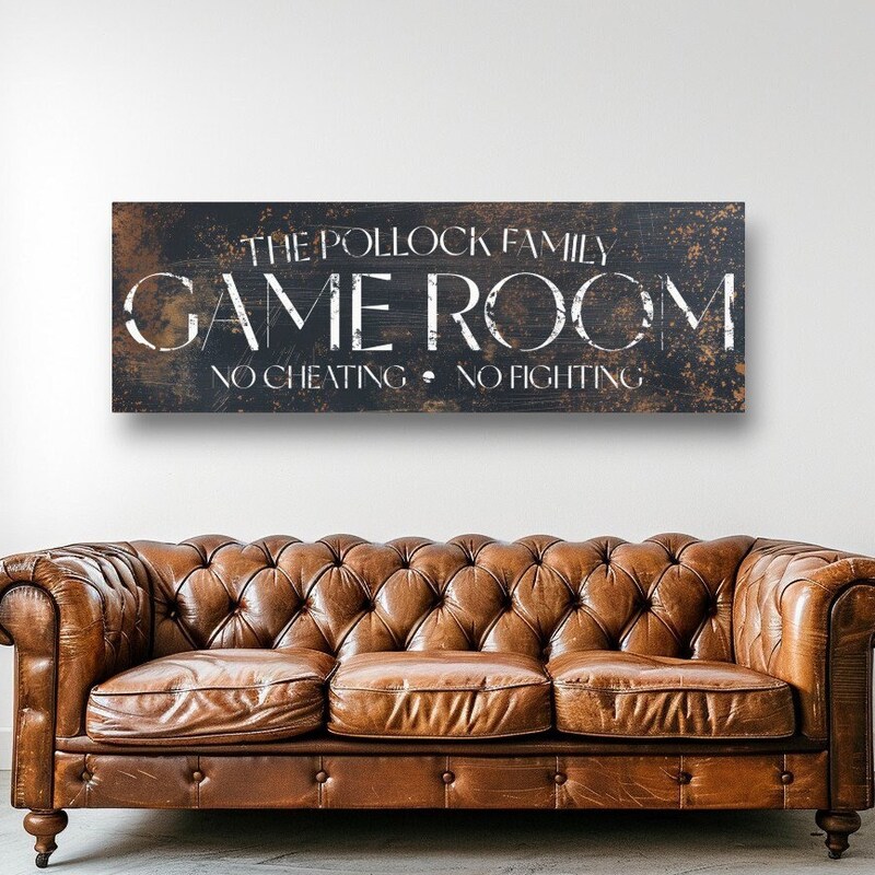 Game Room Signs - Etsy