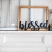 Blessed Sign For Wall Wood Blessed Sign Wooden Word Signs | Etsy