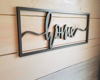 Home sign | Etsy