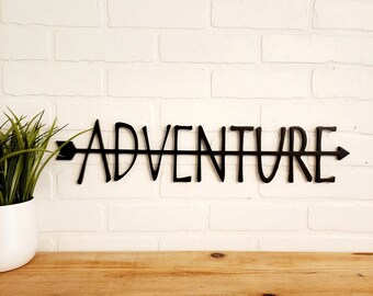 Explore Arrow Sign Rustic Arrow Sign Travel Decor Arrow - Etsy