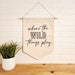 Boho Alphabet Poster , Retro Kid Room Playroom Wall Hanging, Nursery ...