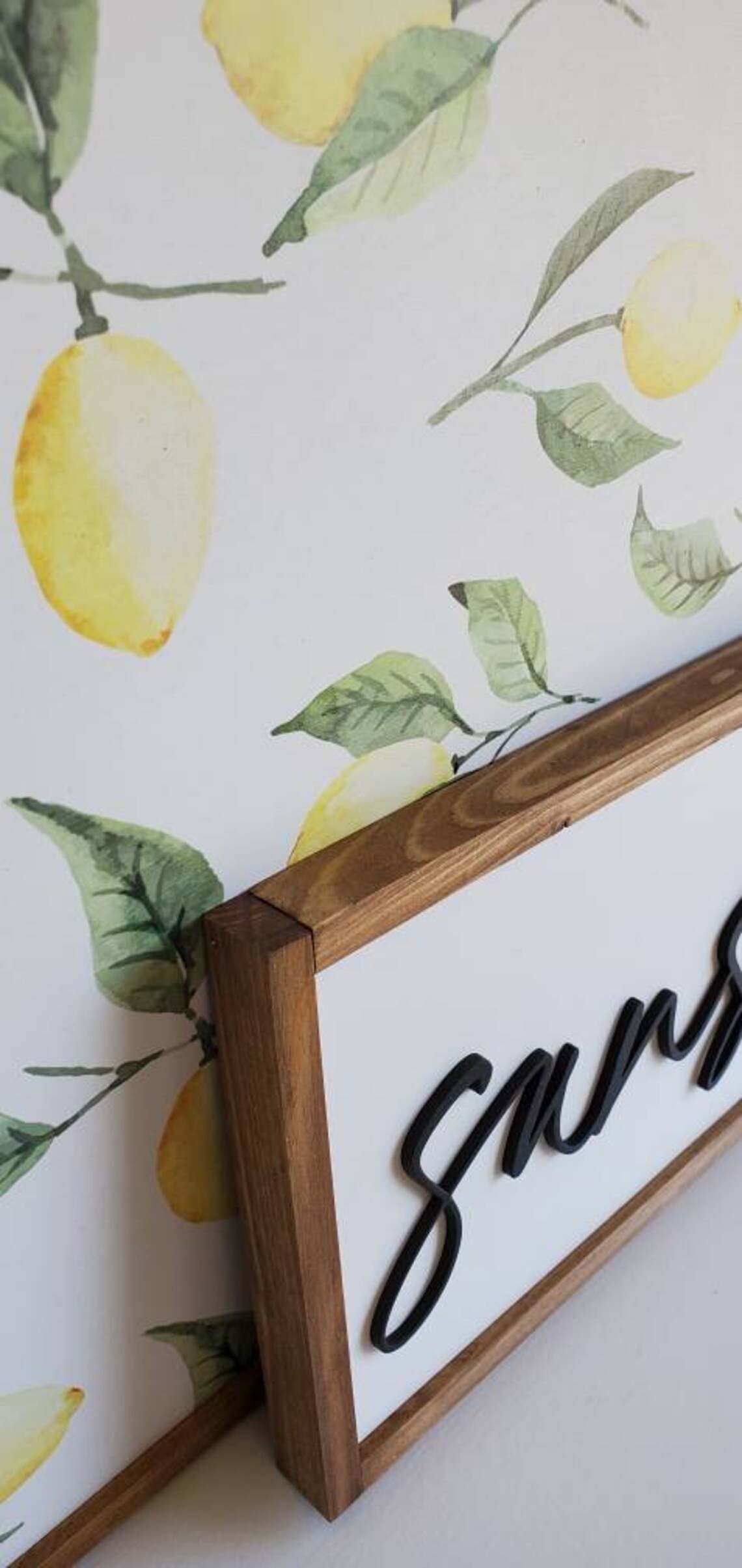 Hello Summer Wood Signs Lemon Sign Summer Decorations Wood - Etsy