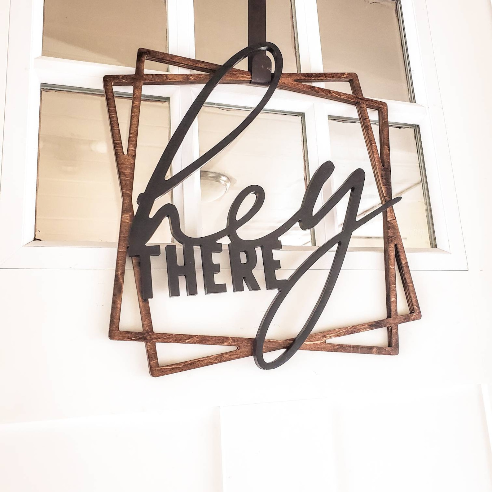 Front Door Sign Hey There Sign Front Door Decor - Etsy