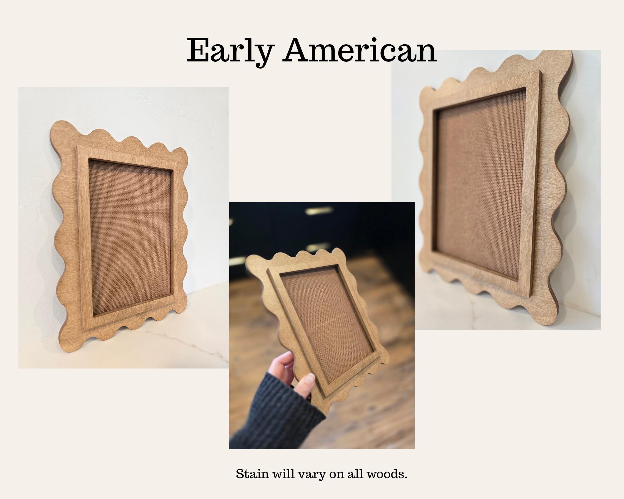 Wavy Picture Frame - Handmade Picture Frame - Etsy
