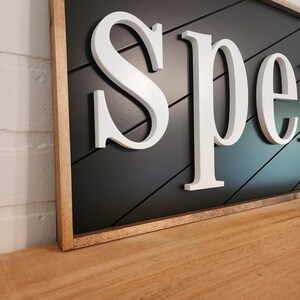 Modern Nursery Name Sign Wood Name Sign Last Name Sign Boys - Etsy