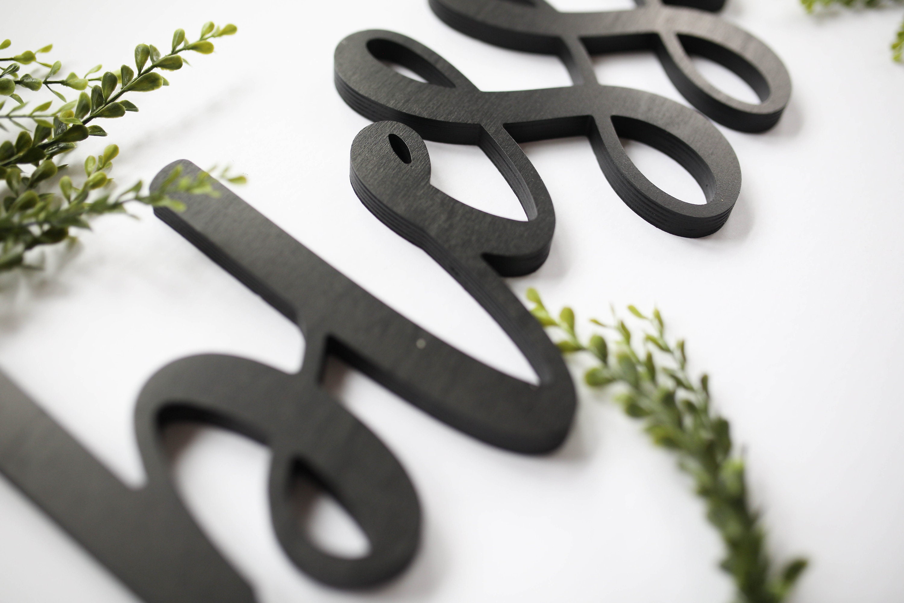 Blessed Sign For Wall Wood Blessed Sign Wooden Word Signs | Etsy