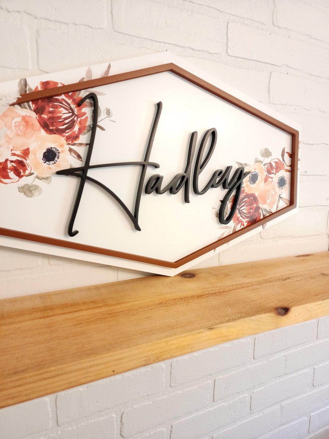 Boho Name Sign, Nursery Name Sign, Baby Name Sign, Nursery Wall Art ...