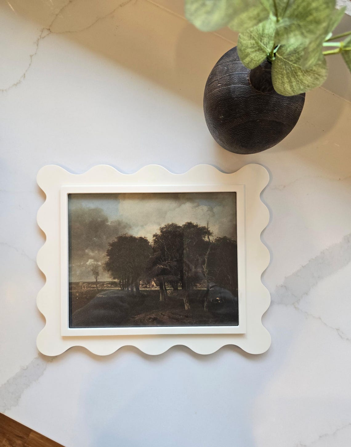 Wavy Picture Frame - Handmade Picture Frame - Etsy