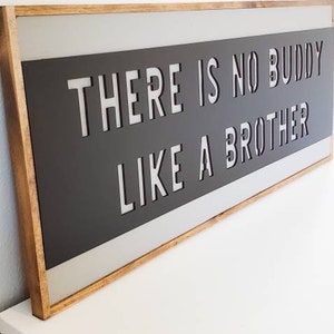 Brothers Sign, Playroom Wall Decor, Brothers Room Decor, Sibling ...