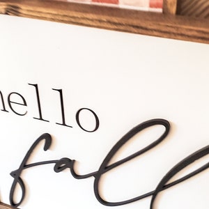 Fall Wood Sign Set, Layered Signs for Fall, Modern Farmhouse Sign, Fall ...