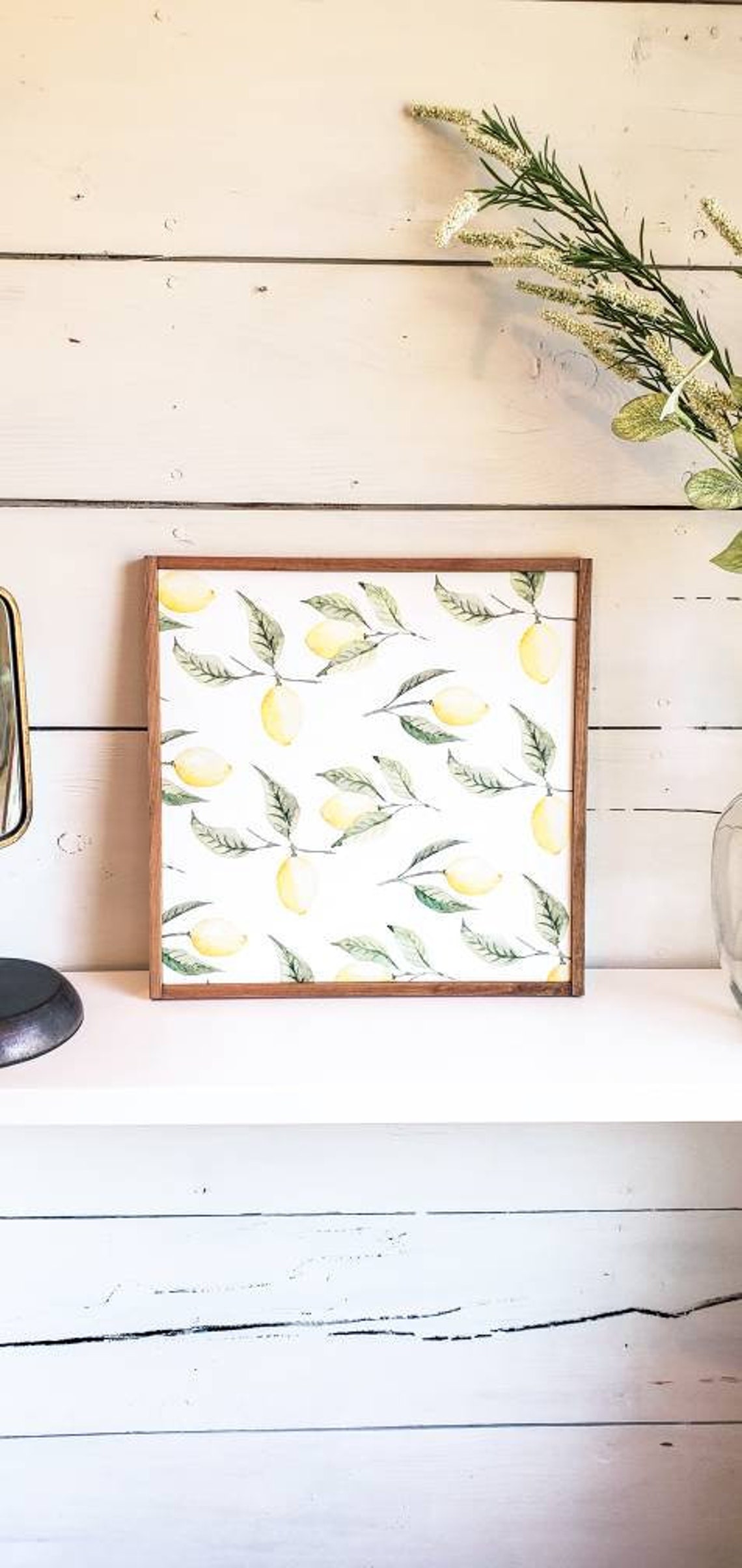 Summer Decor Signs for Summer Lemon Decor Lemon Kitchen - Etsy