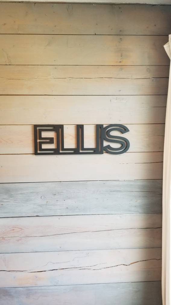 Custom Wood Name Sign Baby Boy Name Sign Nursery Name Sign | Etsy