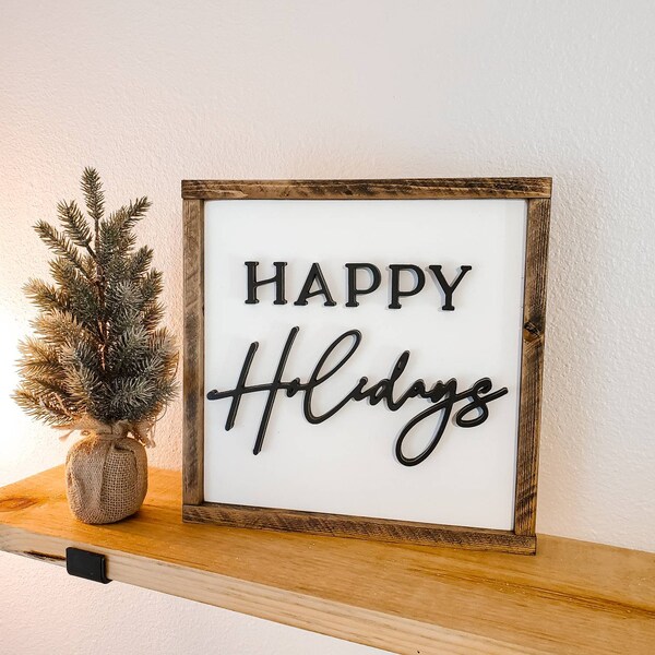 Holiday Signs - Etsy