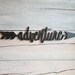 Adventure Sign Arrow Wall Decor Wood Arrow Sign Travel - Etsy