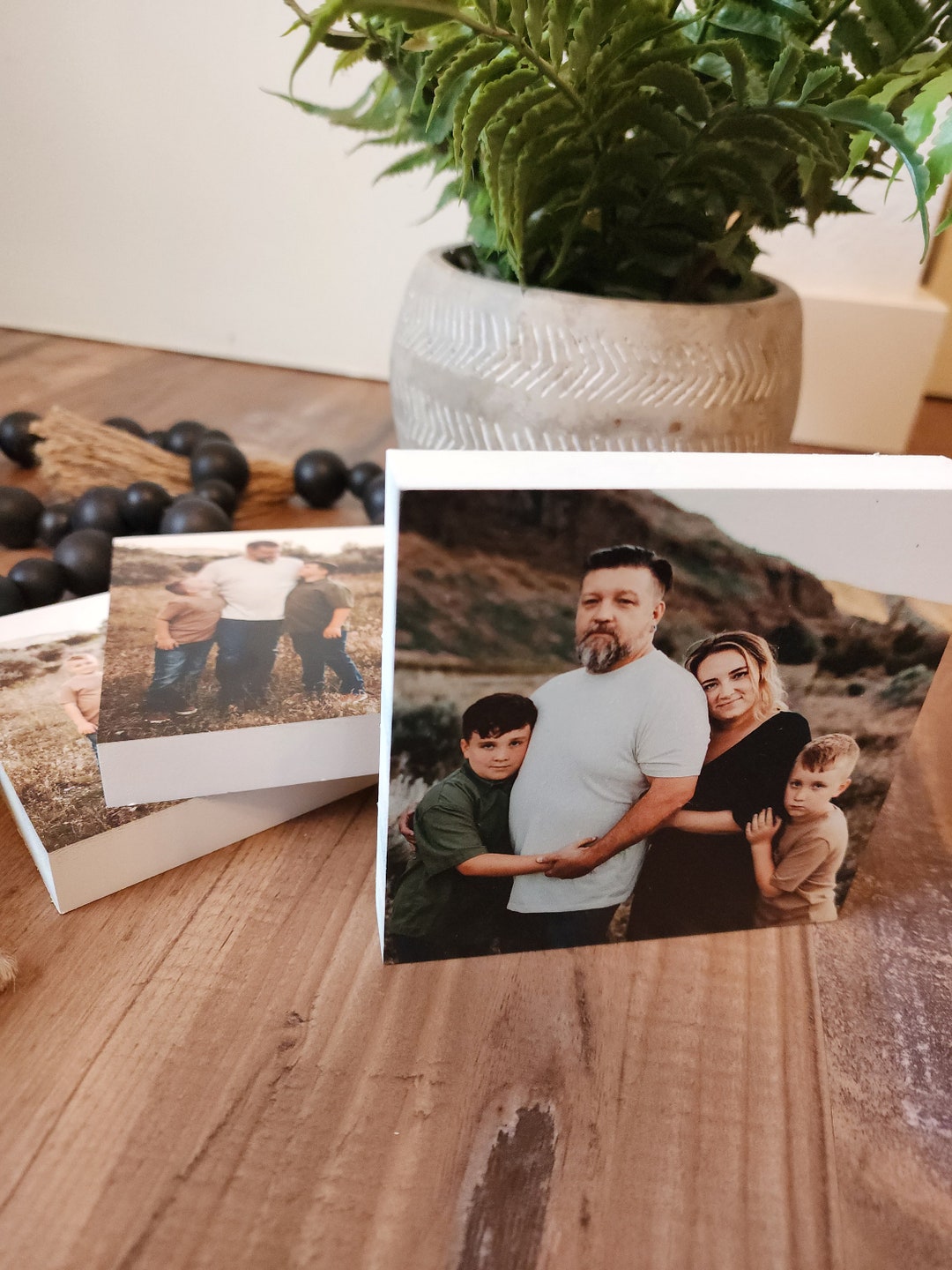 Photo Wood Block, Picture Gift, Personalized Christmas Gift, Custom ...