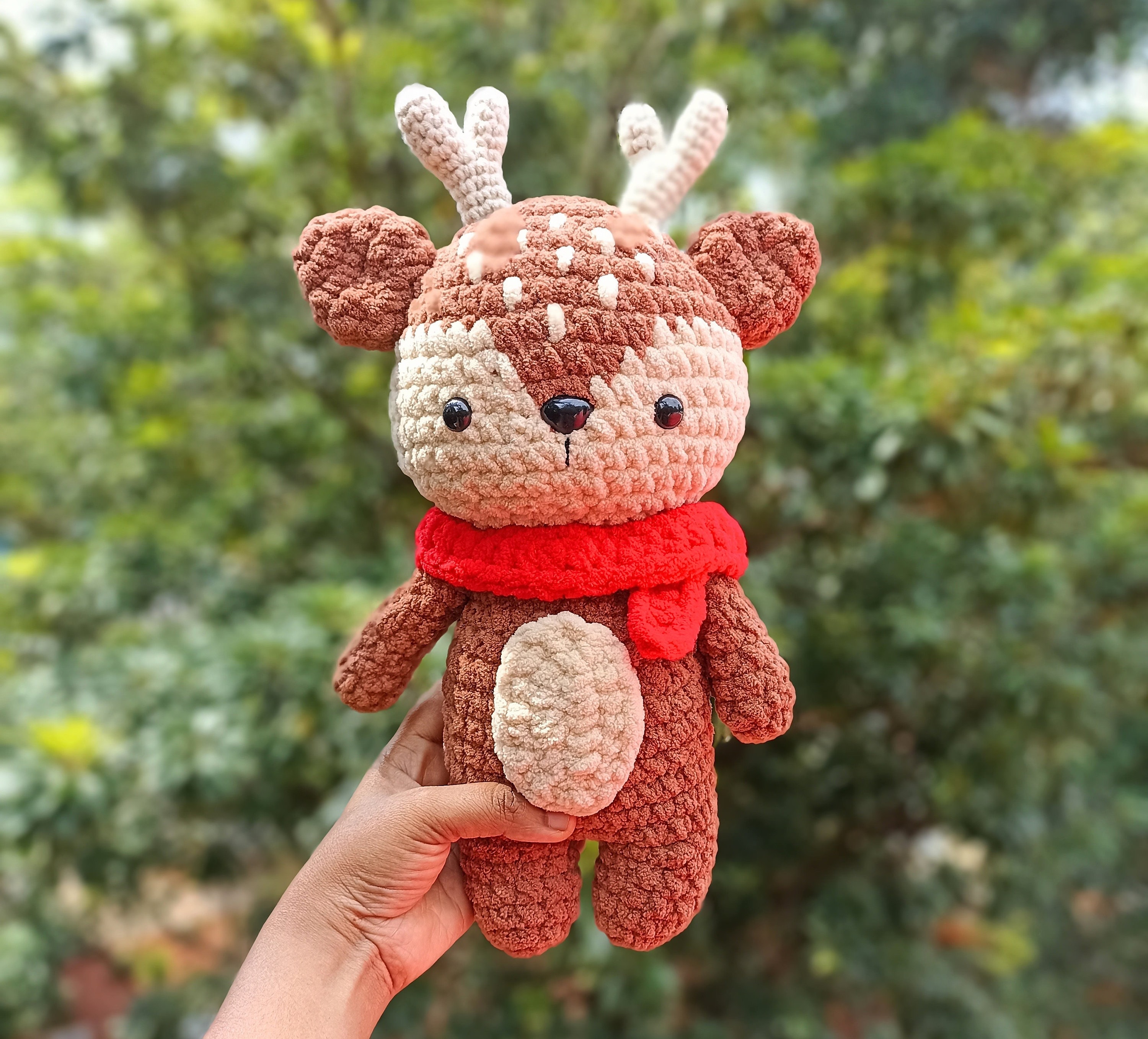 Amigurumi Reindeer Pattern / Plush Reindeer Pattern / - Etsy