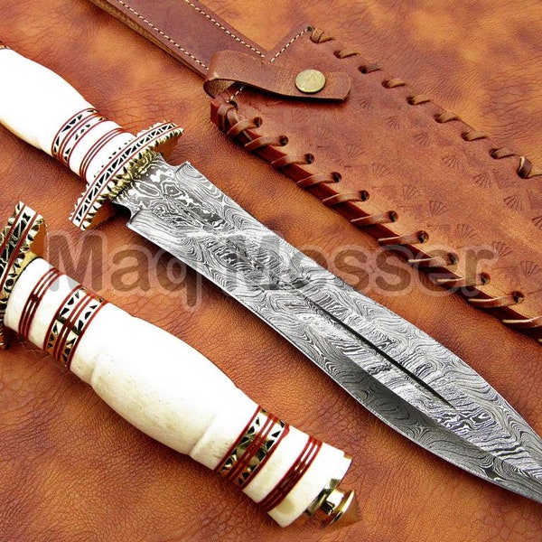 Damascus Dagger - Etsy