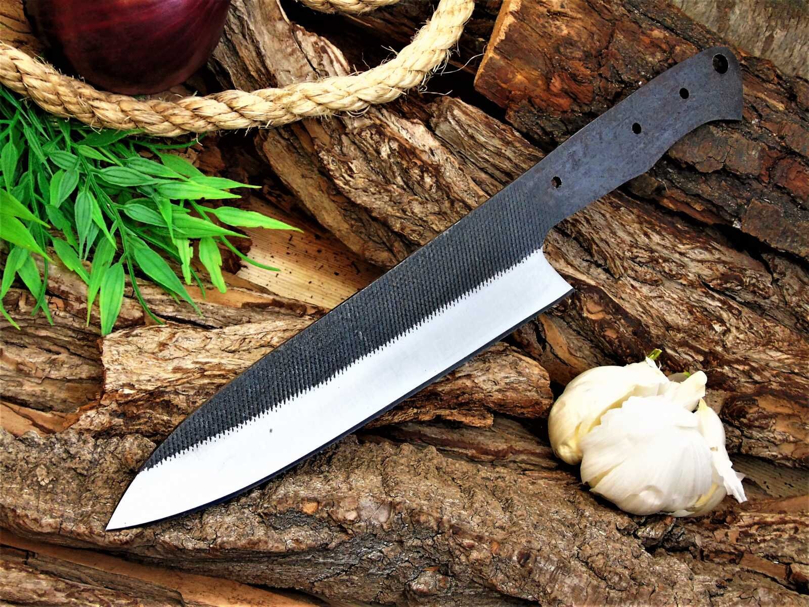 Leatherworking Sewing & Fiber 948EA Kitchen Knife,1095 Blade Hand ...