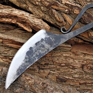Medieval Knife Viking Knife Neck Knife Hand-forged 940EA - Etsy