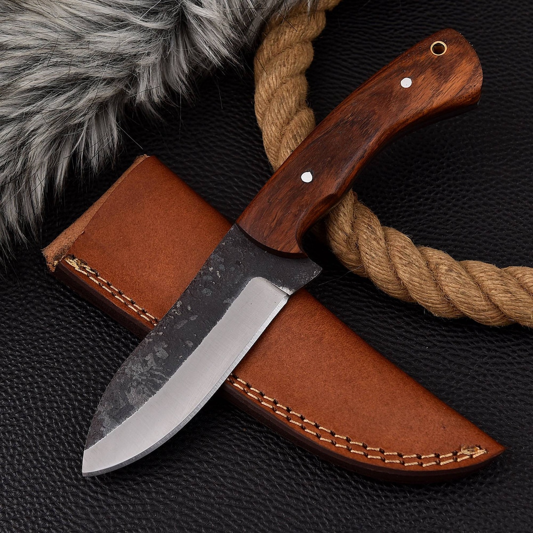 Medieval Knife, Belt Knife, Hand-forged 1095 4231 - Etsy