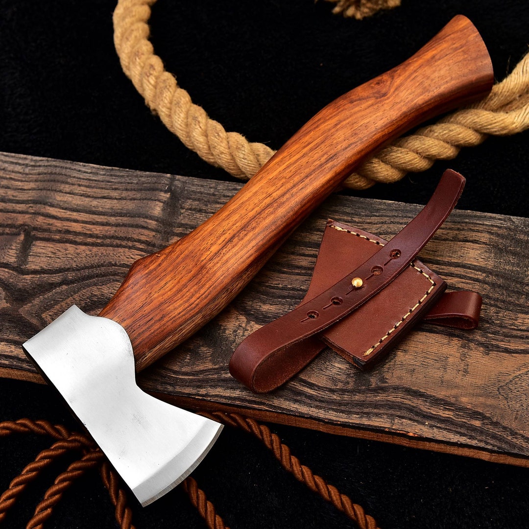 Medieval Frankish Axe High Carbon Steel With Sheath Axe MAQ2615 - Etsy