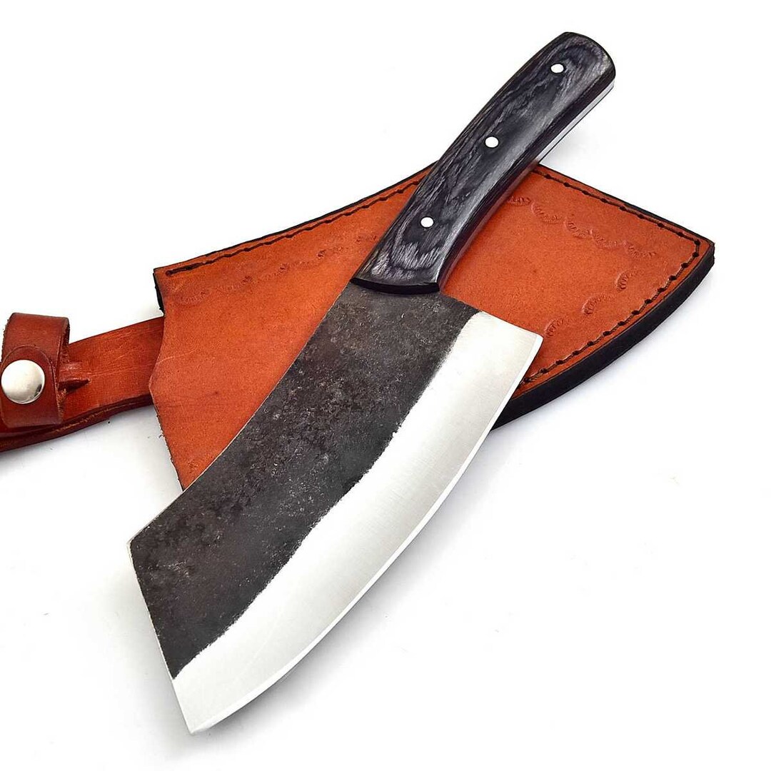 Kitchen Knife Chopping Hatchet Blade Chopping Knife 1095 Steel - Etsy