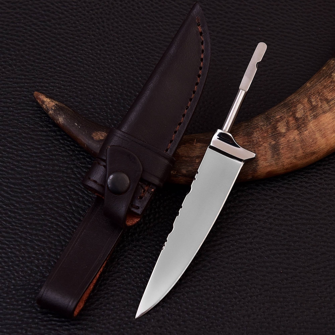 Knife Blade Hunting Nicker 440A Knife Making Blank Blade Knife Nicker ...