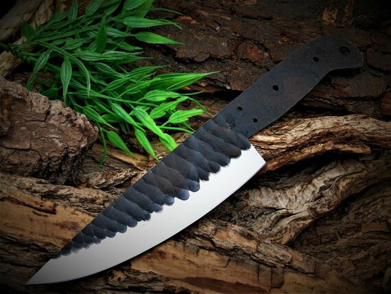 Leatherworking Sewing & Fiber 948EA Kitchen Knife,1095 Blade Hand ...