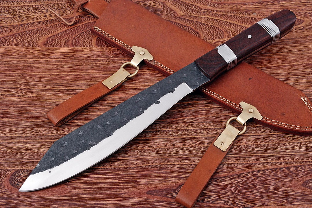 Medieval Work Knife Celtic Viking Leather Sheath Sax Style MAQ1712 - Etsy