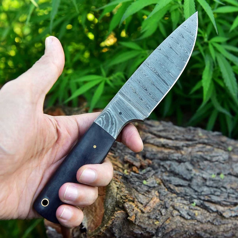Handmade Damascus Knife Hunting/bowie/skinner Knife Eines Der Schönsten ...
