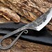 Medieval Knife Viking Knife Neck Knife Hand-forged 940EA - Etsy