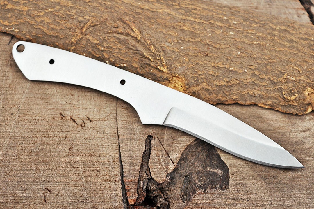 Hunting Nicker (carbon Steel 1095] Knife Making Blank Blade Nicker ...