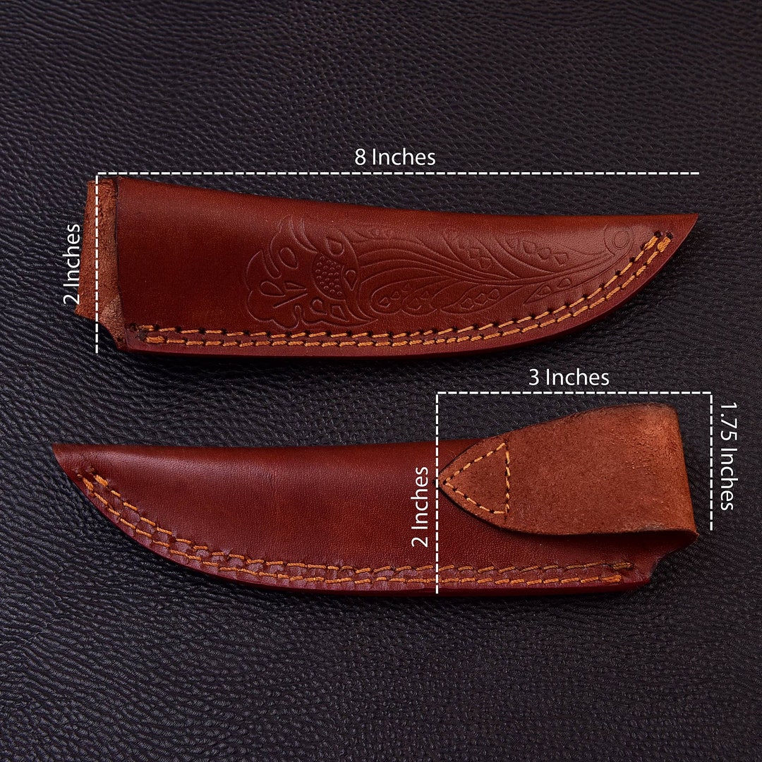 Leather Sheaths, Knife Cow Leather, Hand Crafted, 726EA - Etsy