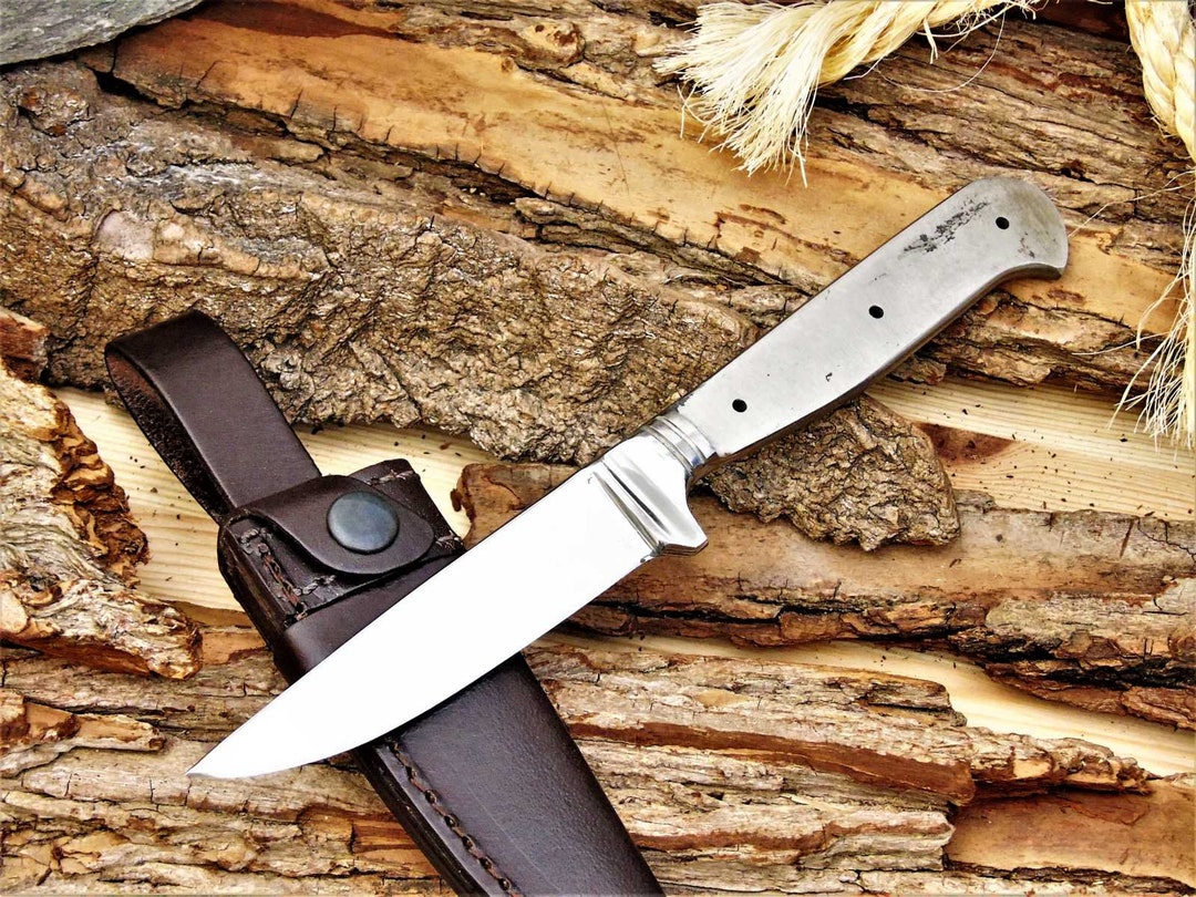 Knife Blade Hunting Nicker 440A Knife Making Blank Blade Knife Nicker 9 ...