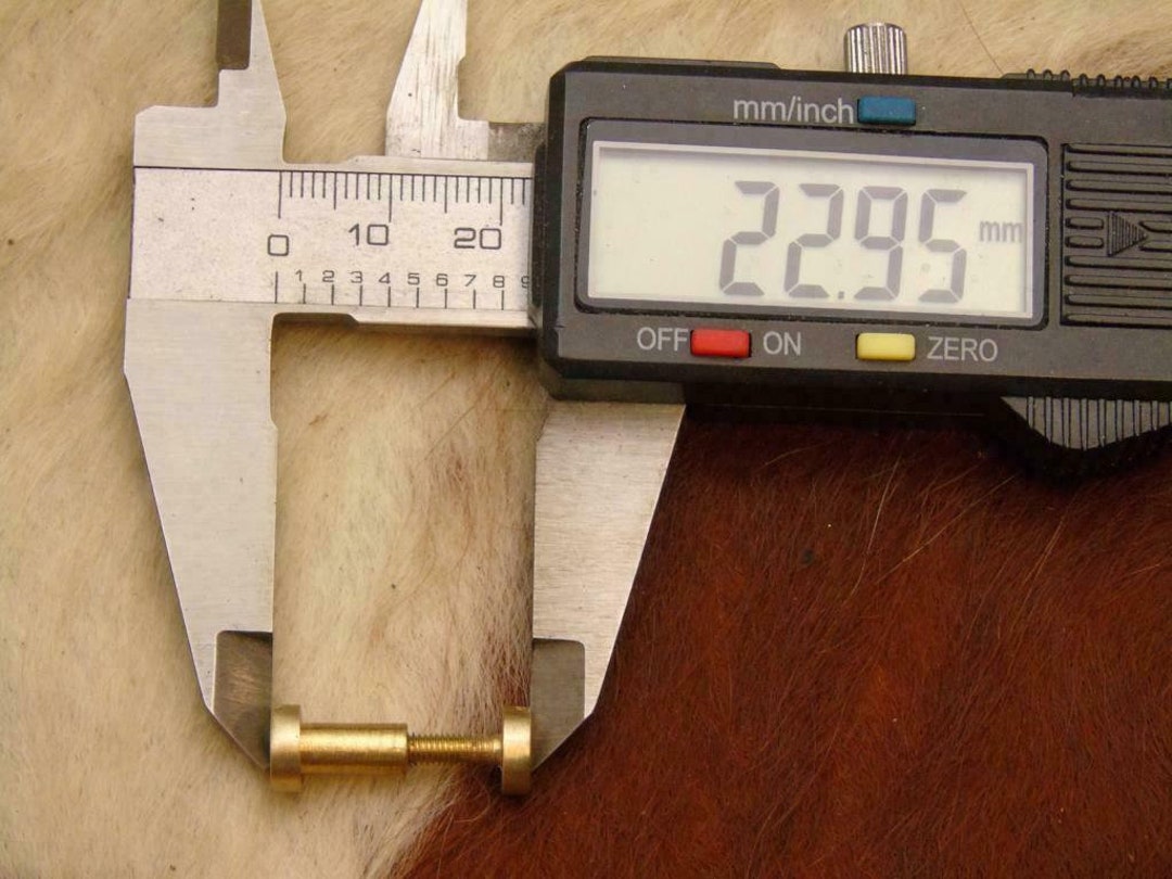 Knife Making Brass Screw Rivets 8 Mm for Knife Making for Handle Scales ...