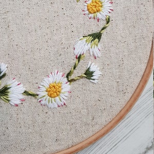 PDF Pattern Instant Download Daisy Chain Embroidery | Etsy