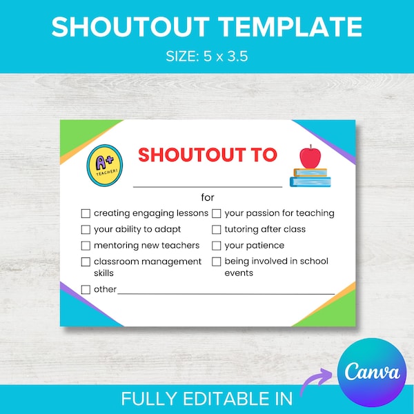 Shoutout Board Ideas - Etsy