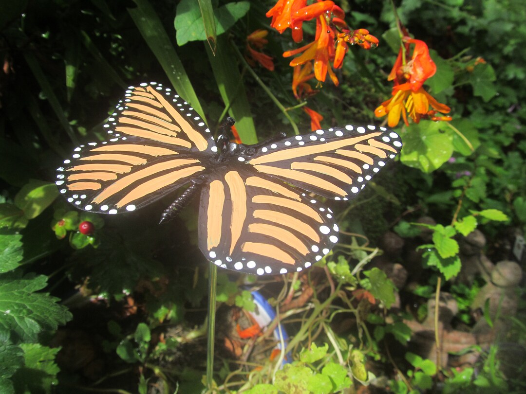 Butterfly Garden Decor Stake. - Etsy