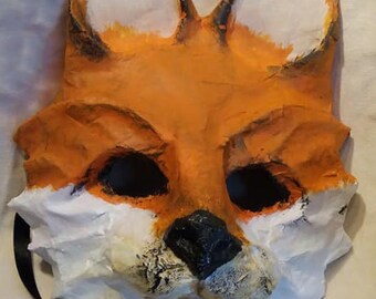 Paper Mache Mask | Etsy